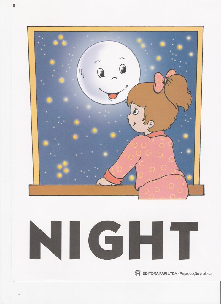 DAY & NIGHT FLASHCARDS | learningenglish-esl